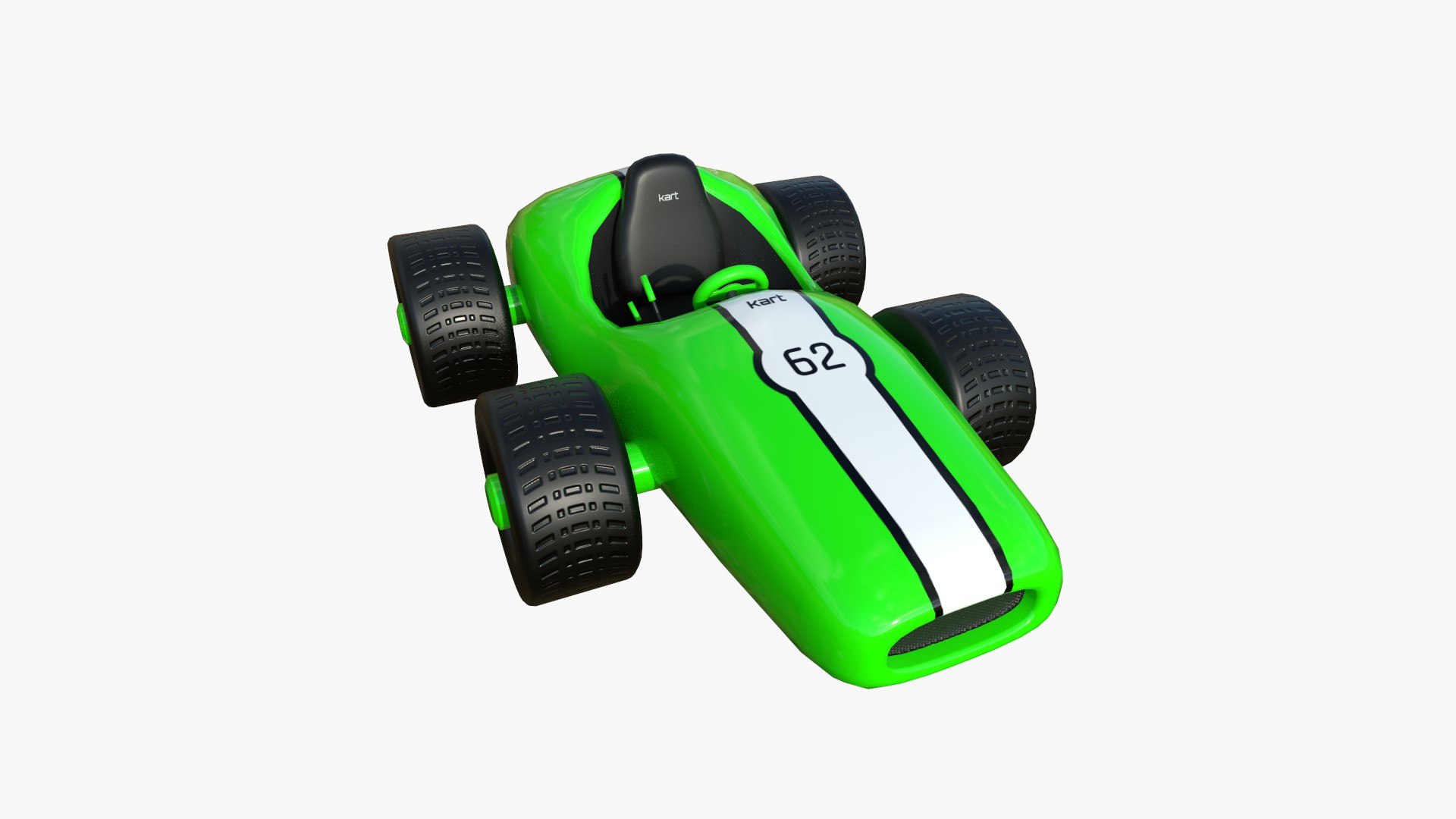 Cartoon Kart F03 Green - Vehicle Racing Design 3D Model - TurboSquid ...