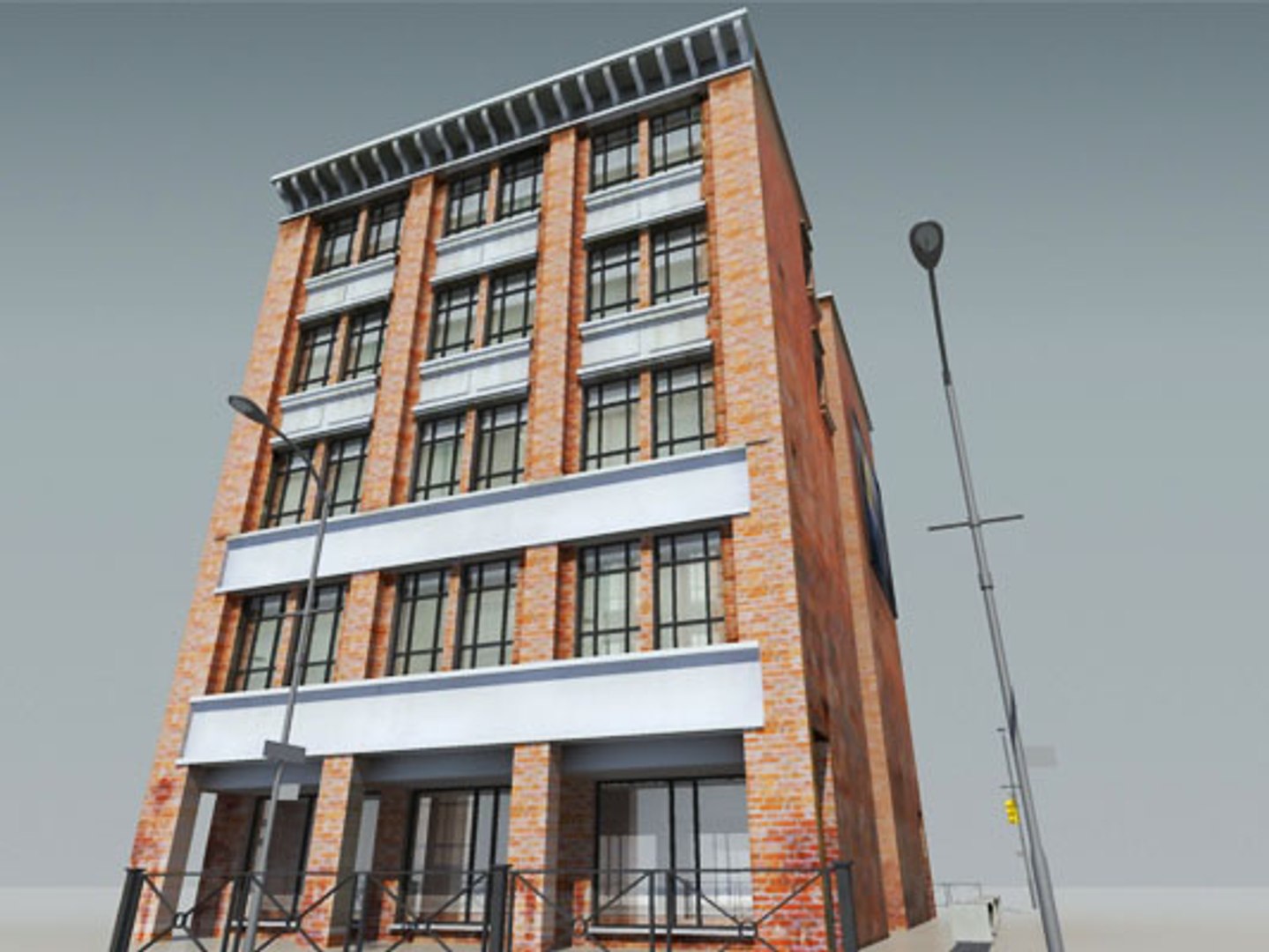 City Block - Photoreal 3d Model