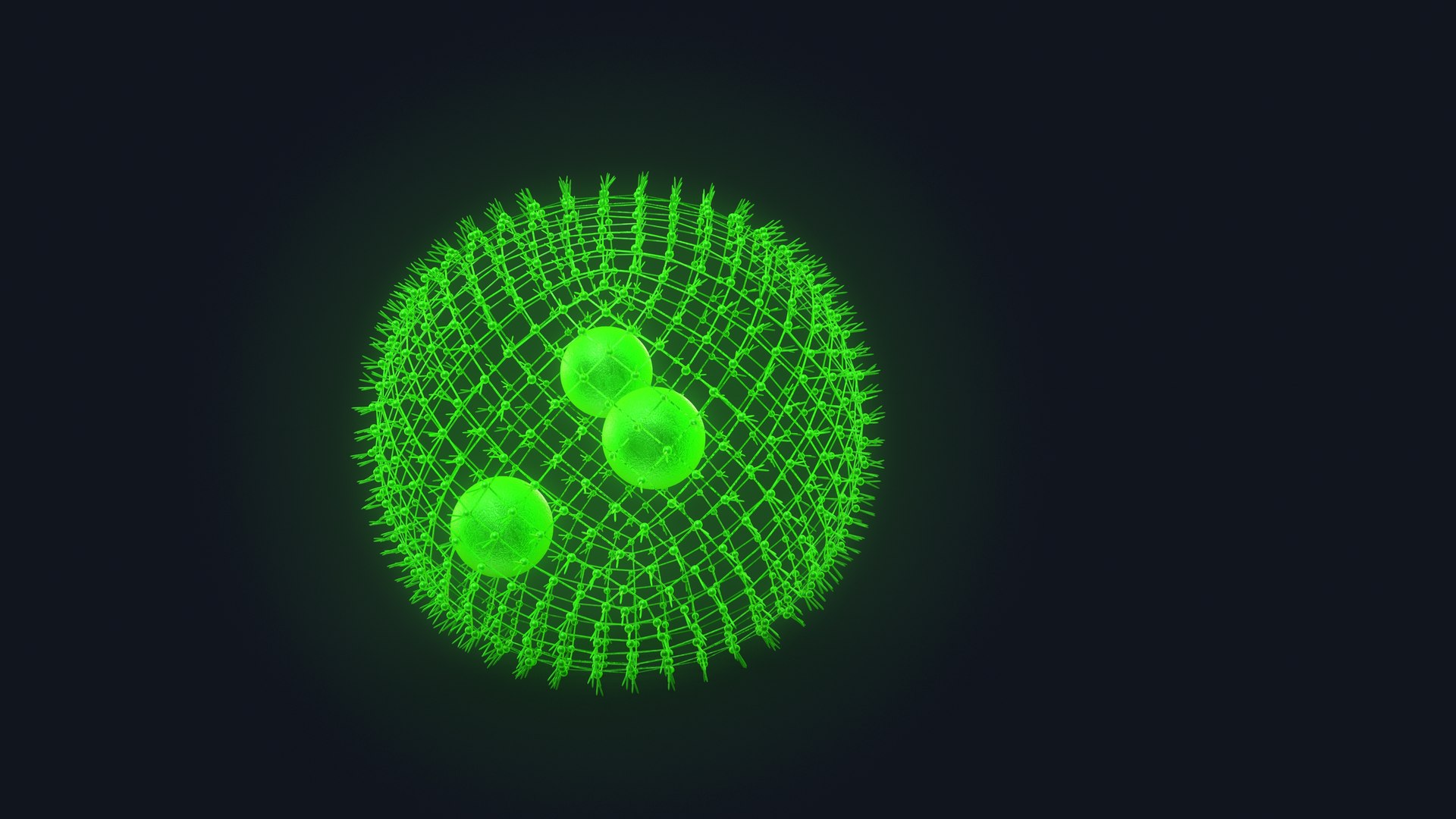 3D Algae Volvox - TurboSquid 1792218