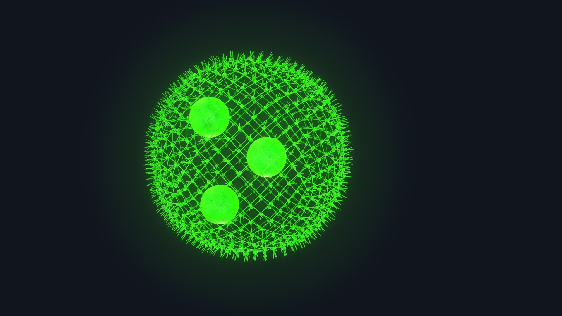3D Algae Volvox - TurboSquid 1792218