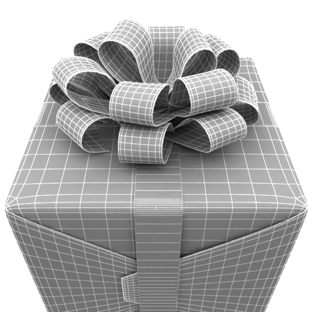 3d Gift Box Model