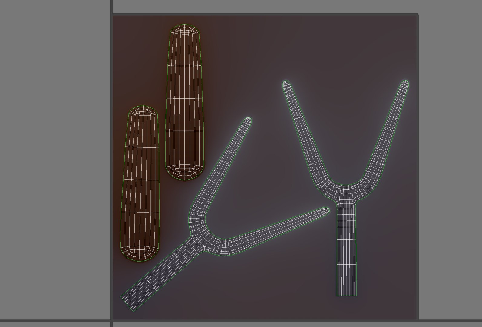 3D Model Barbecue Fork - TurboSquid 2226783