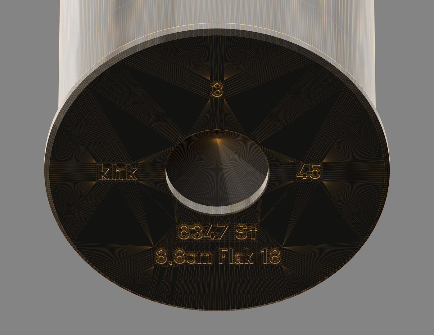 Printable 88mm pzgr 39 model - TurboSquid 1344200