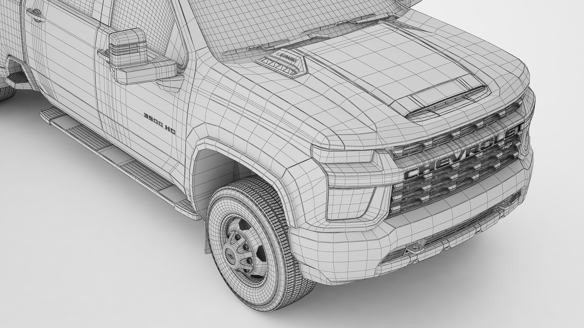 3D Chevrolet Silverado 3500 HD 2021 01 model - TurboSquid 1772054