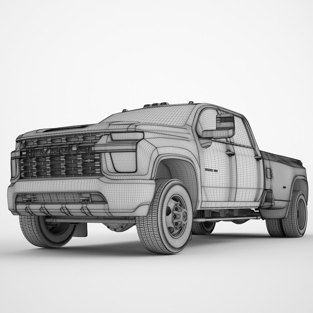 3D Chevrolet Silverado 3500 HD 2021 01 model - TurboSquid 1772054