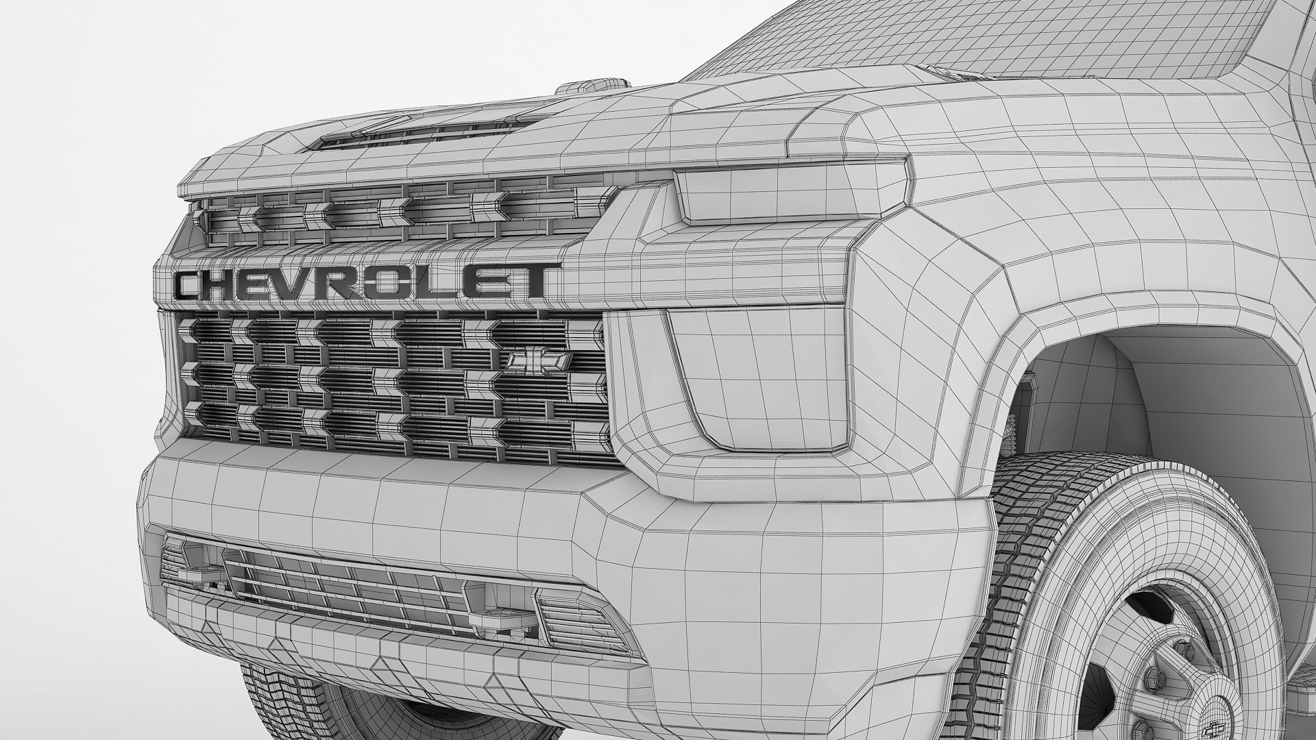 3D Chevrolet Silverado 3500 HD 2021 01 model - TurboSquid 1772054