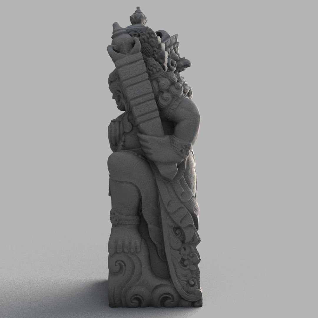 Bali Sculpture 3d Model