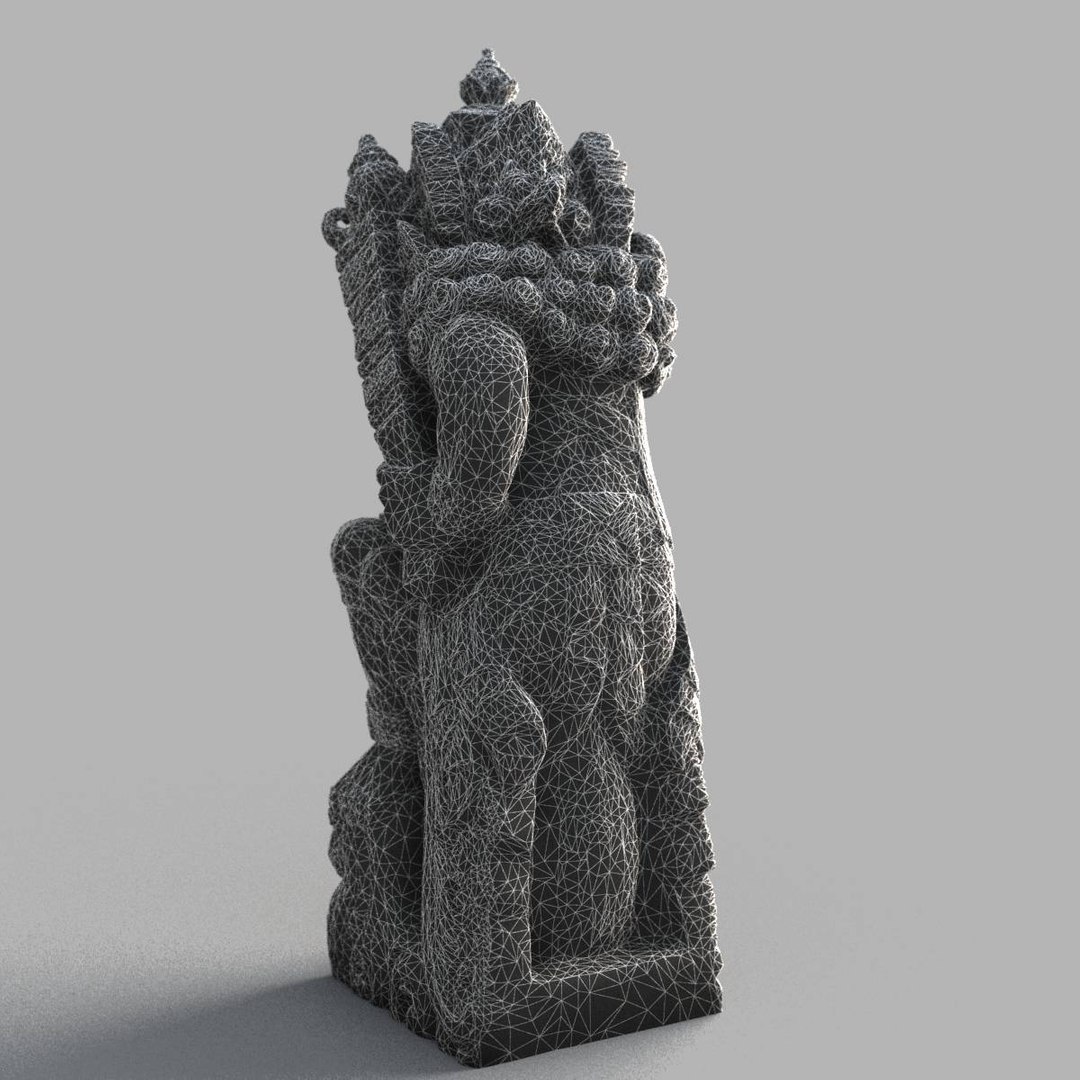 Bali Sculpture 3d Model