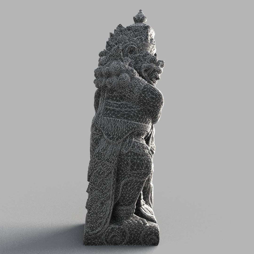 Bali Sculpture 3d Model