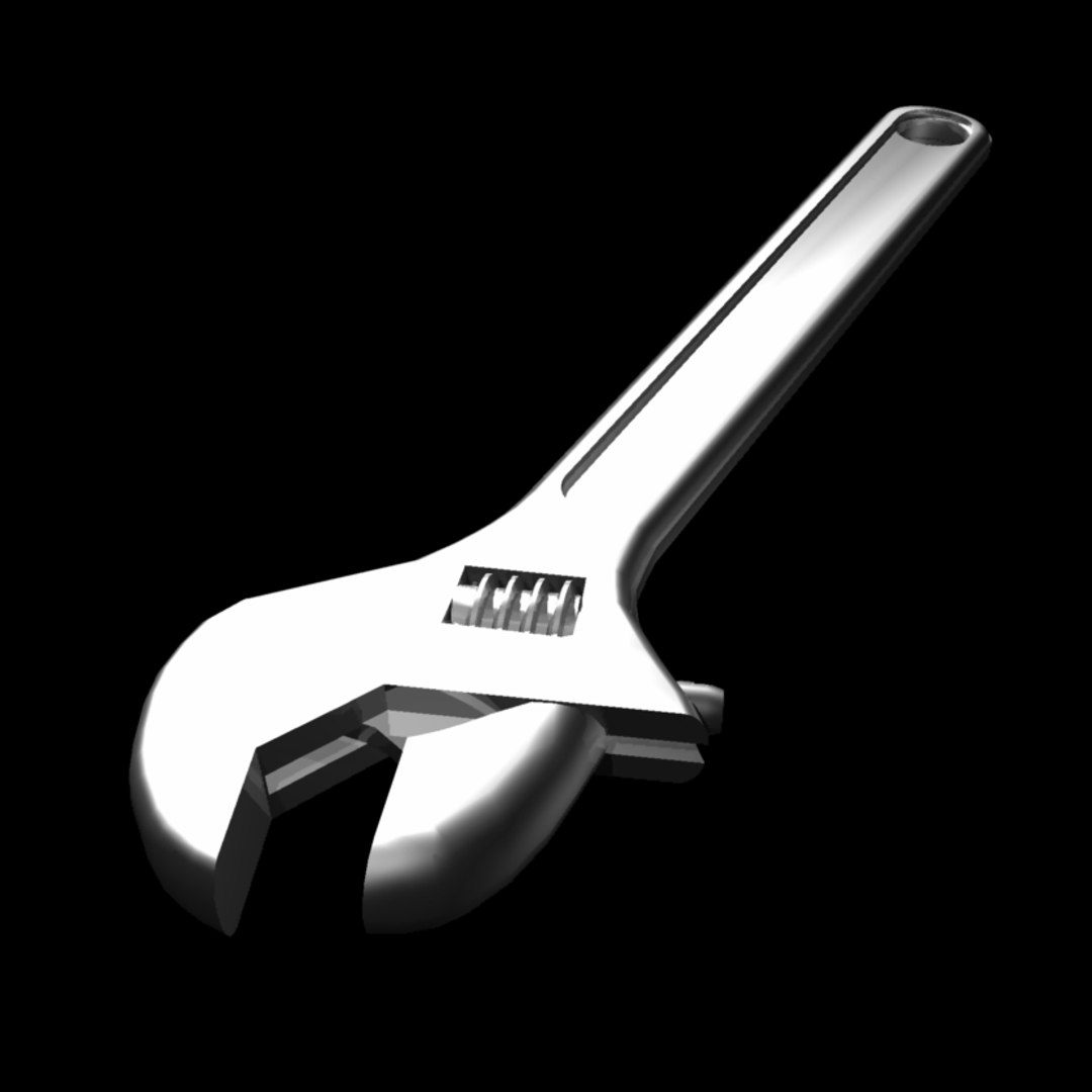 3ds Max Crescent Wrench