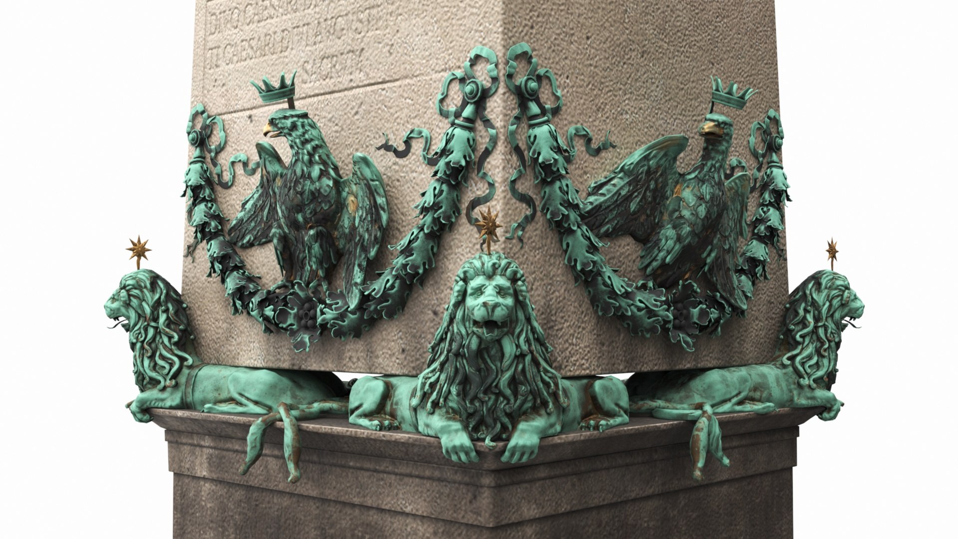 3D Model Vatican City Obelisk - TurboSquid 2352672