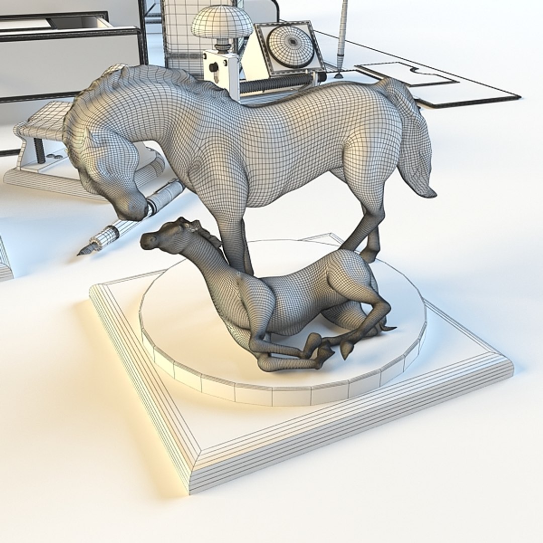 desktop accessories 3d max