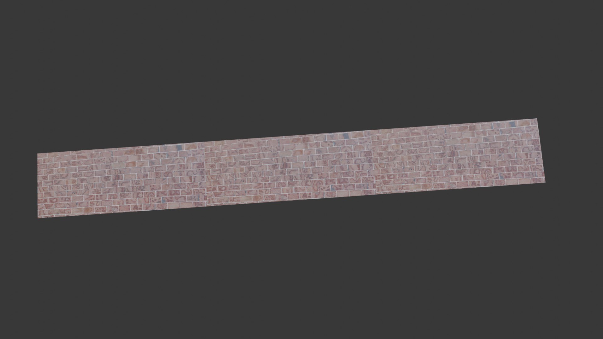 Brick Wall Strip Scan 3D - TurboSquid 2393291