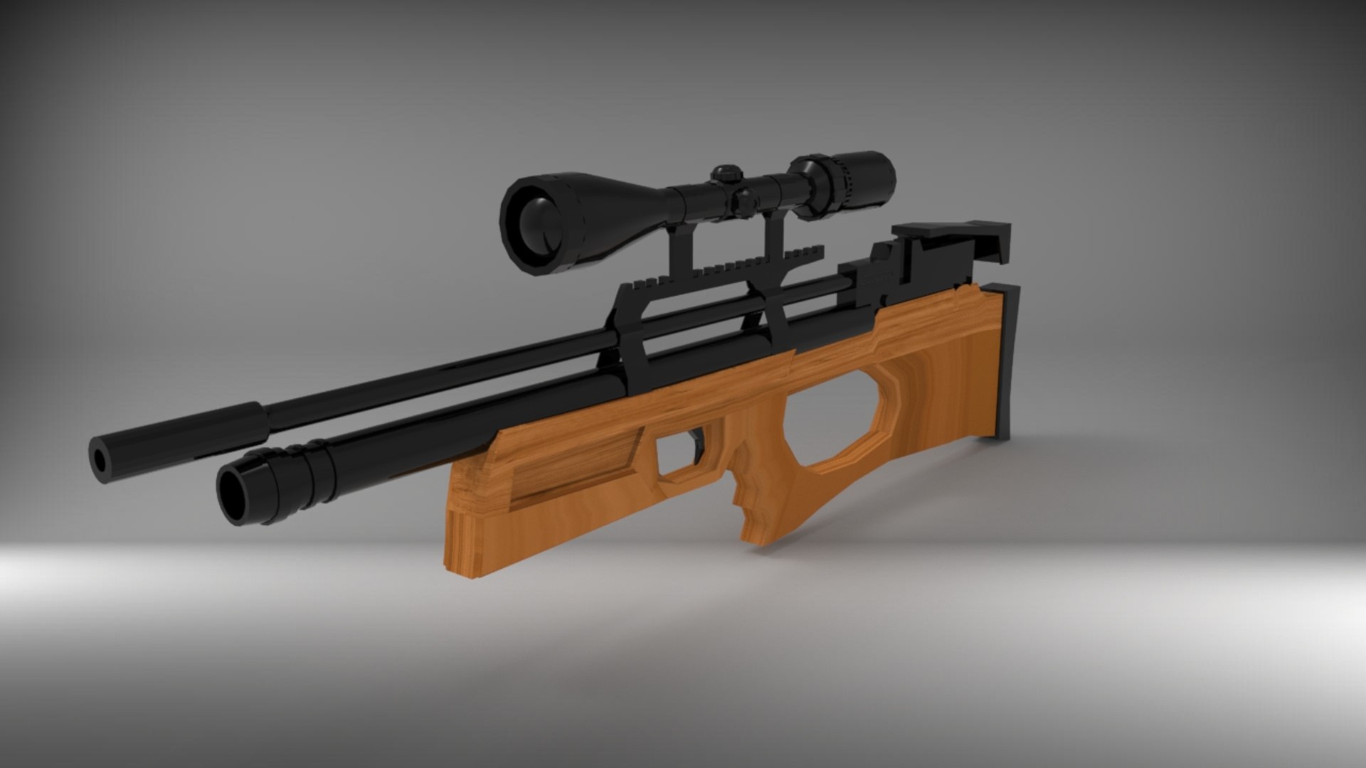 Kral Rifle 3D Model - TurboSquid 1712459