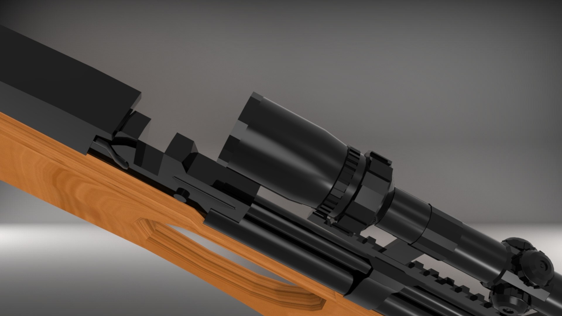 Kral Rifle 3D Model - TurboSquid 1712459