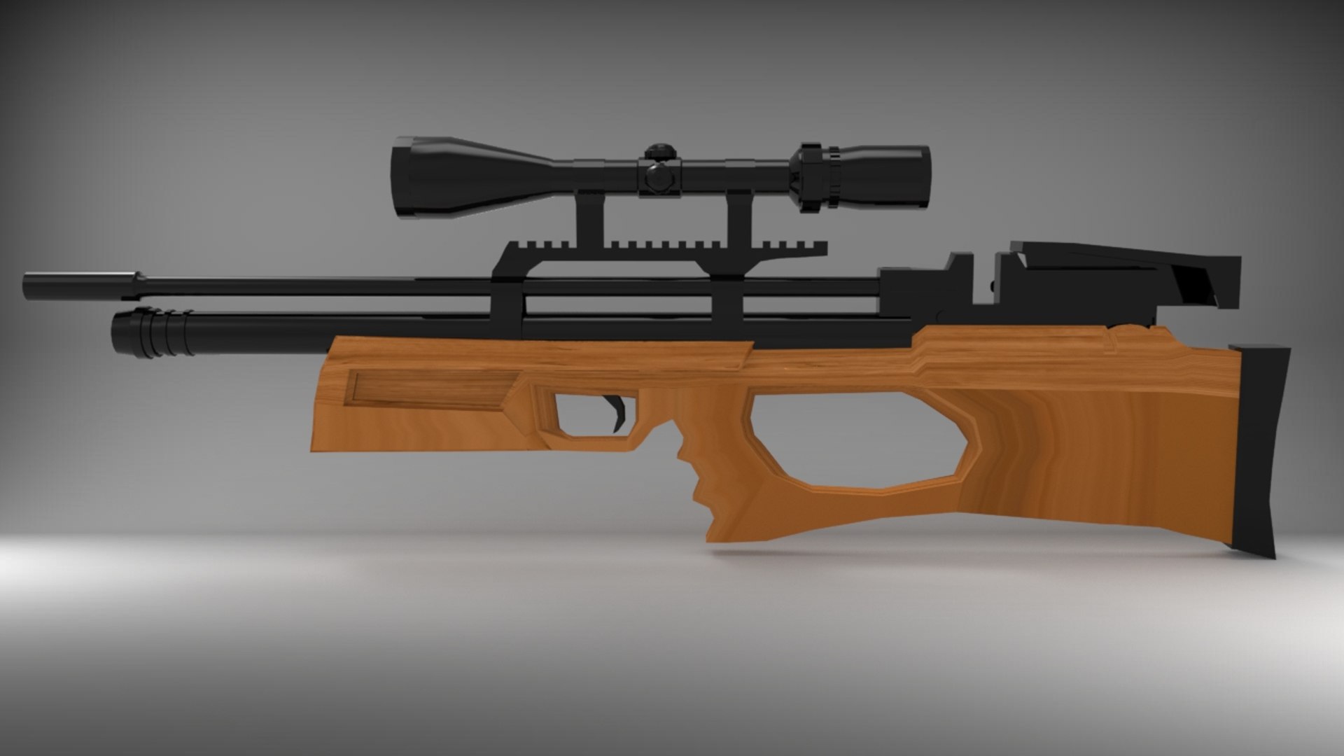 Kral Rifle 3D Model - TurboSquid 1712459