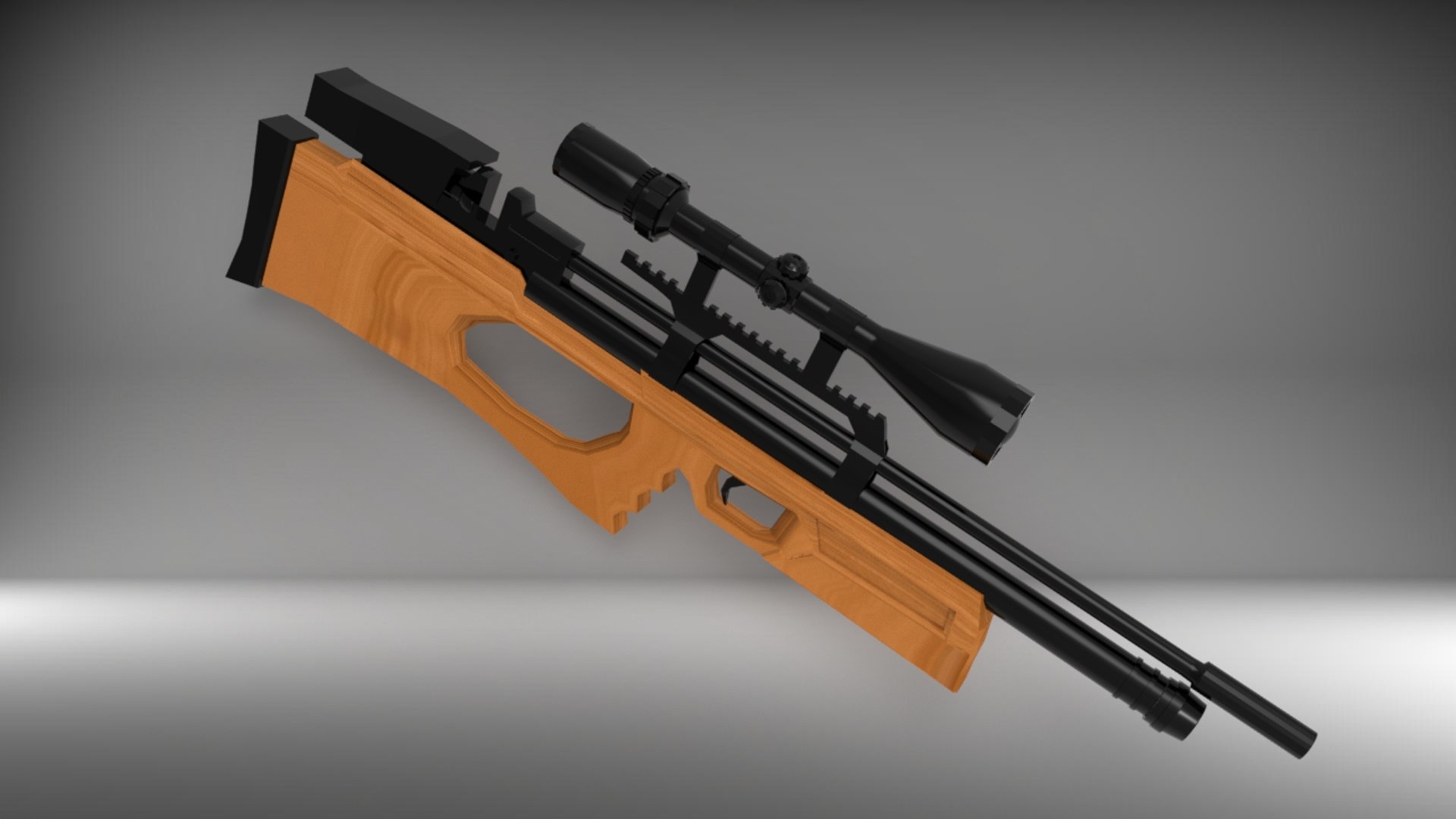 Kral Rifle 3D Model - TurboSquid 1712459