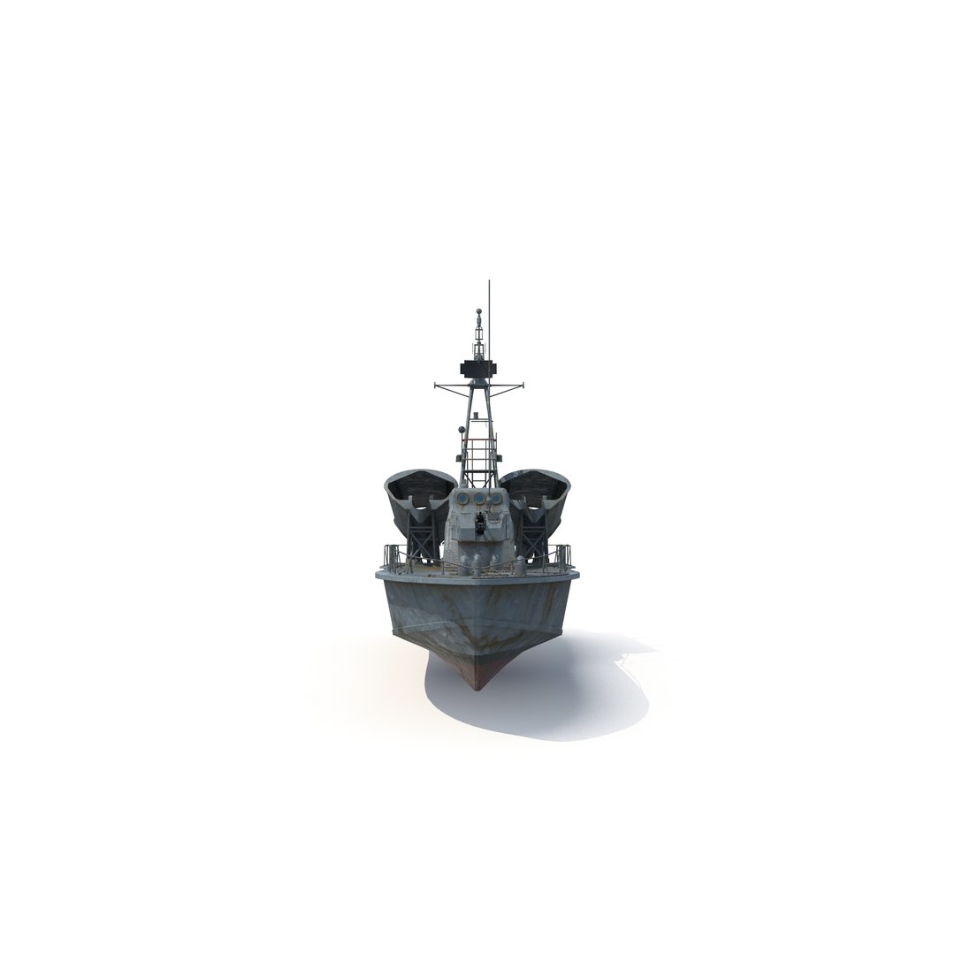 Project 183-R Missile Boat 3D - TurboSquid 1987312
