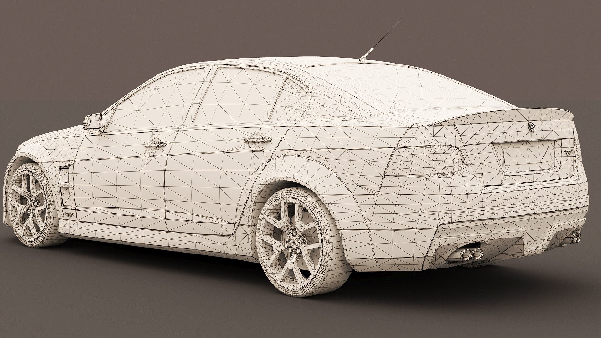 3D Holden Commodore Hsv W427 2008 - TurboSquid 2041629