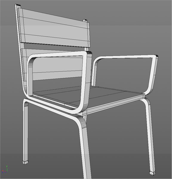 3d model of chair