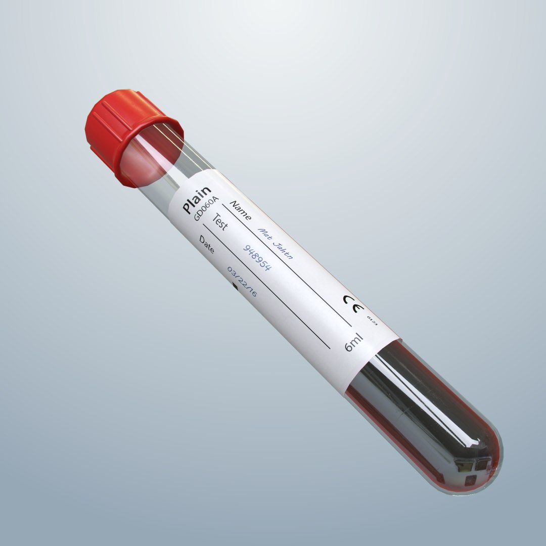 3D Lab Sample Tubes Model - TurboSquid 1150696