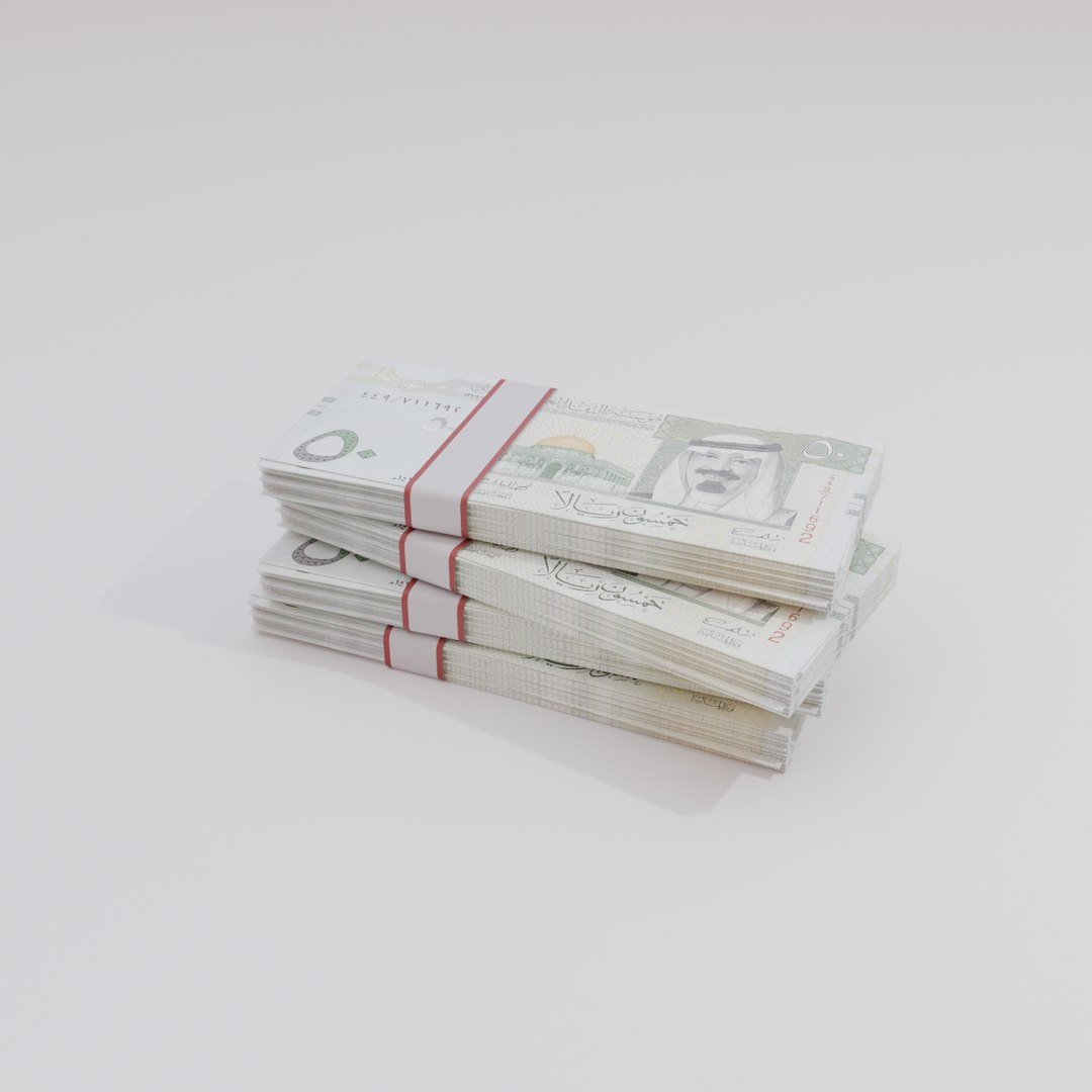 50 Saudi Arabia Riyal Currency 3D - TurboSquid 2398897