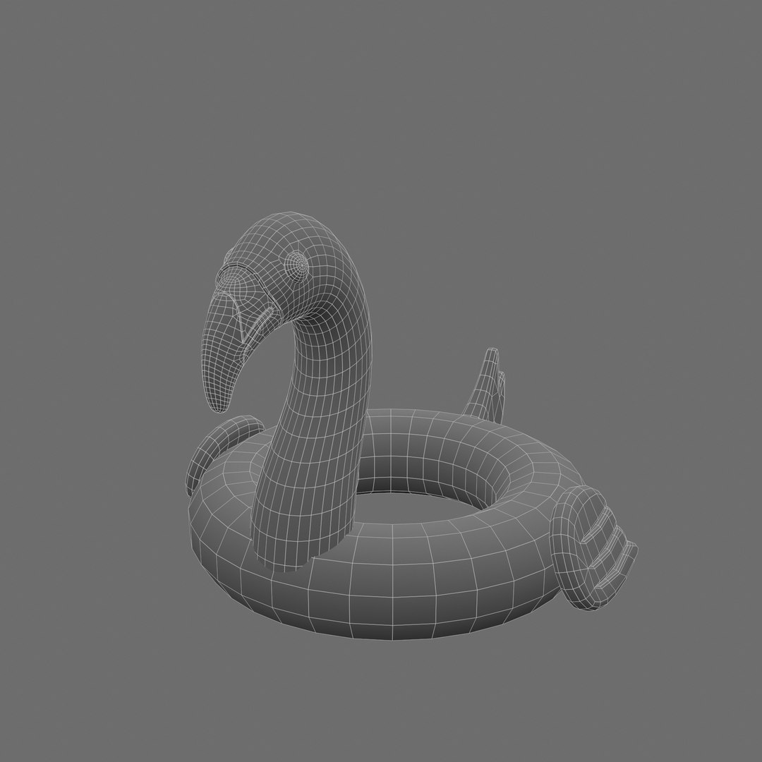 Inflatable Flamingo Pool Float 3D Model - TurboSquid 2307585
