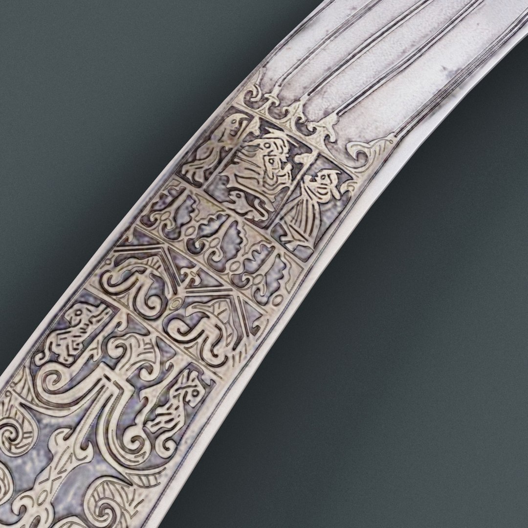 3d Indian Sword