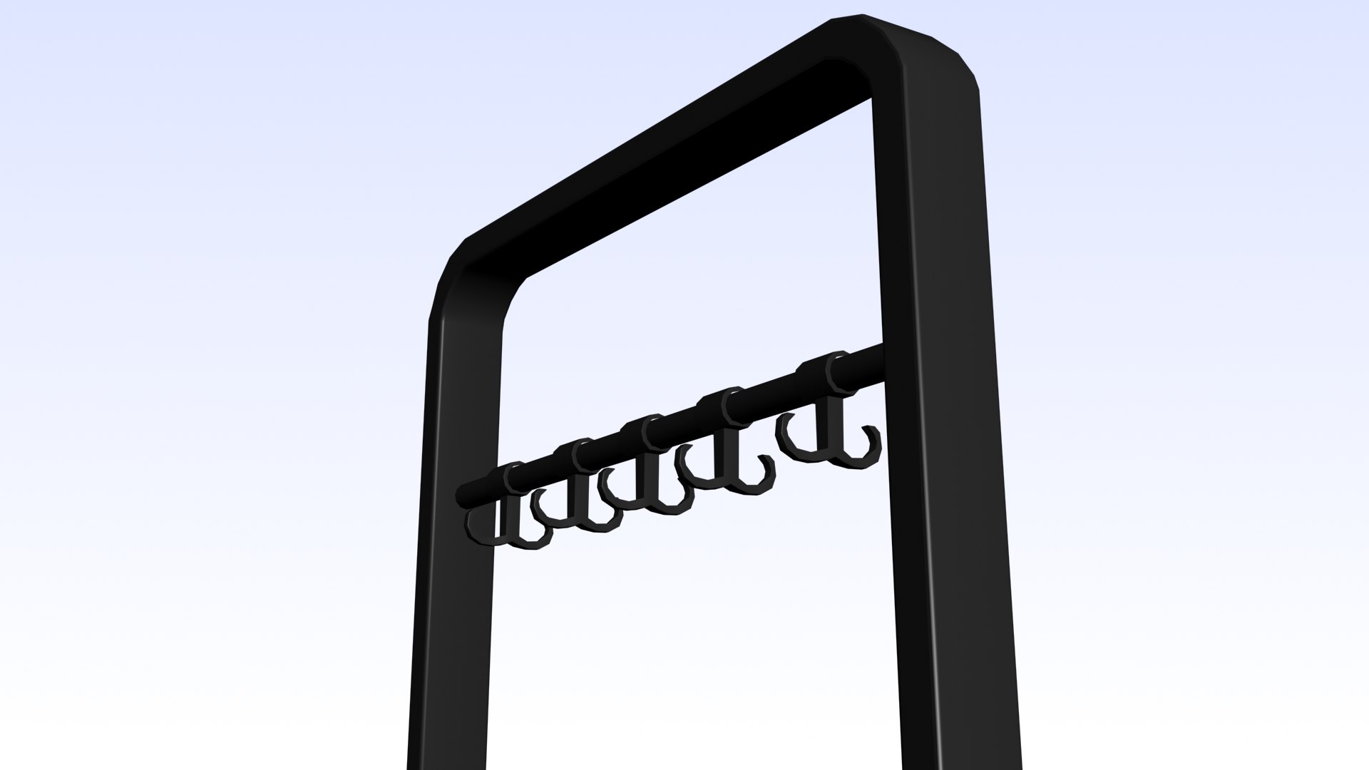 OFFICE COAT RACK 3D Model - TurboSquid 2222233