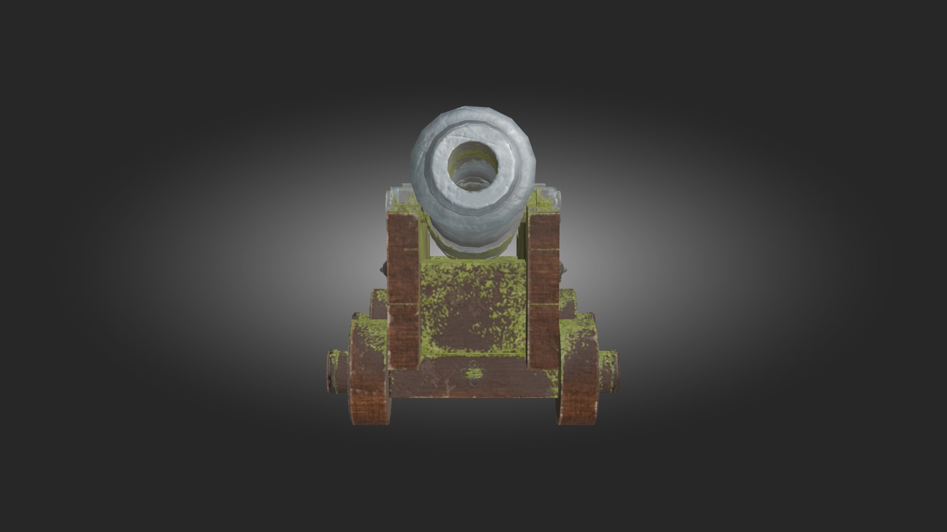 Ancient LowPoly Canon 3D Model 3D - TurboSquid 2317594