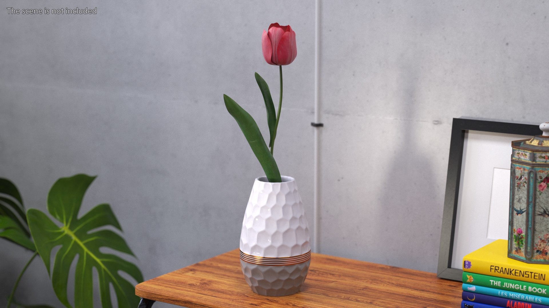 3D Pink Tulip Flower - TurboSquid 2186745