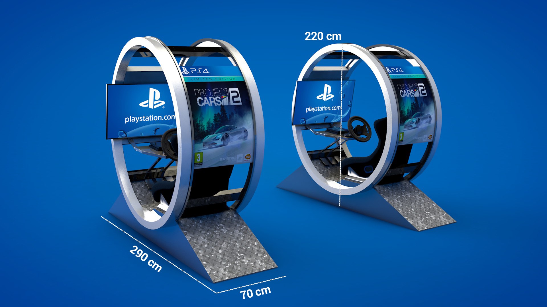 3D Racing Simulator Gt - TurboSquid 1291485