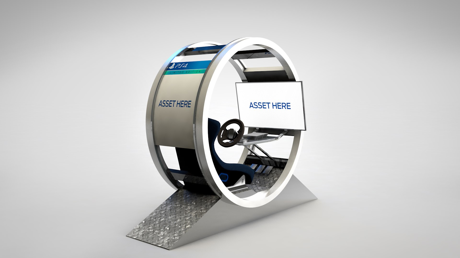 3D Racing Simulator Gt - TurboSquid 1291485