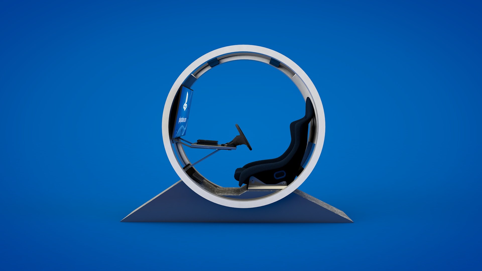 3D Racing Simulator Gt - TurboSquid 1291485