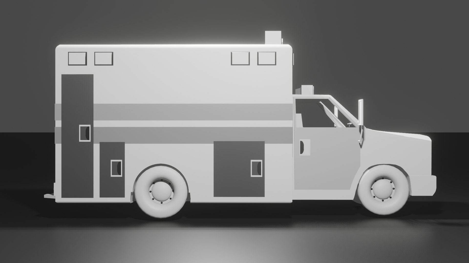 3D Base Ambulance Model - TurboSquid 2353087