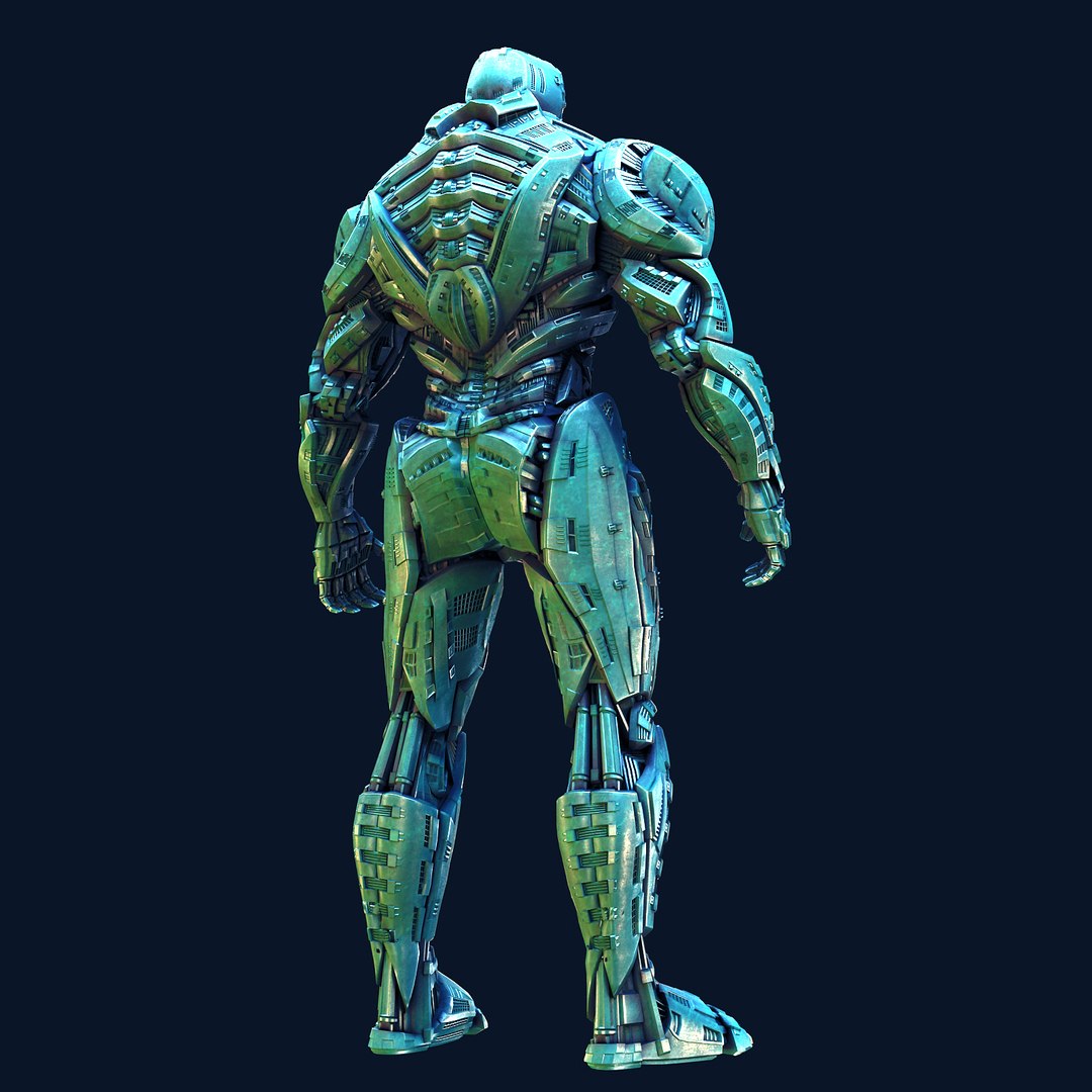 3D super hero titan model - TurboSquid 1330829
