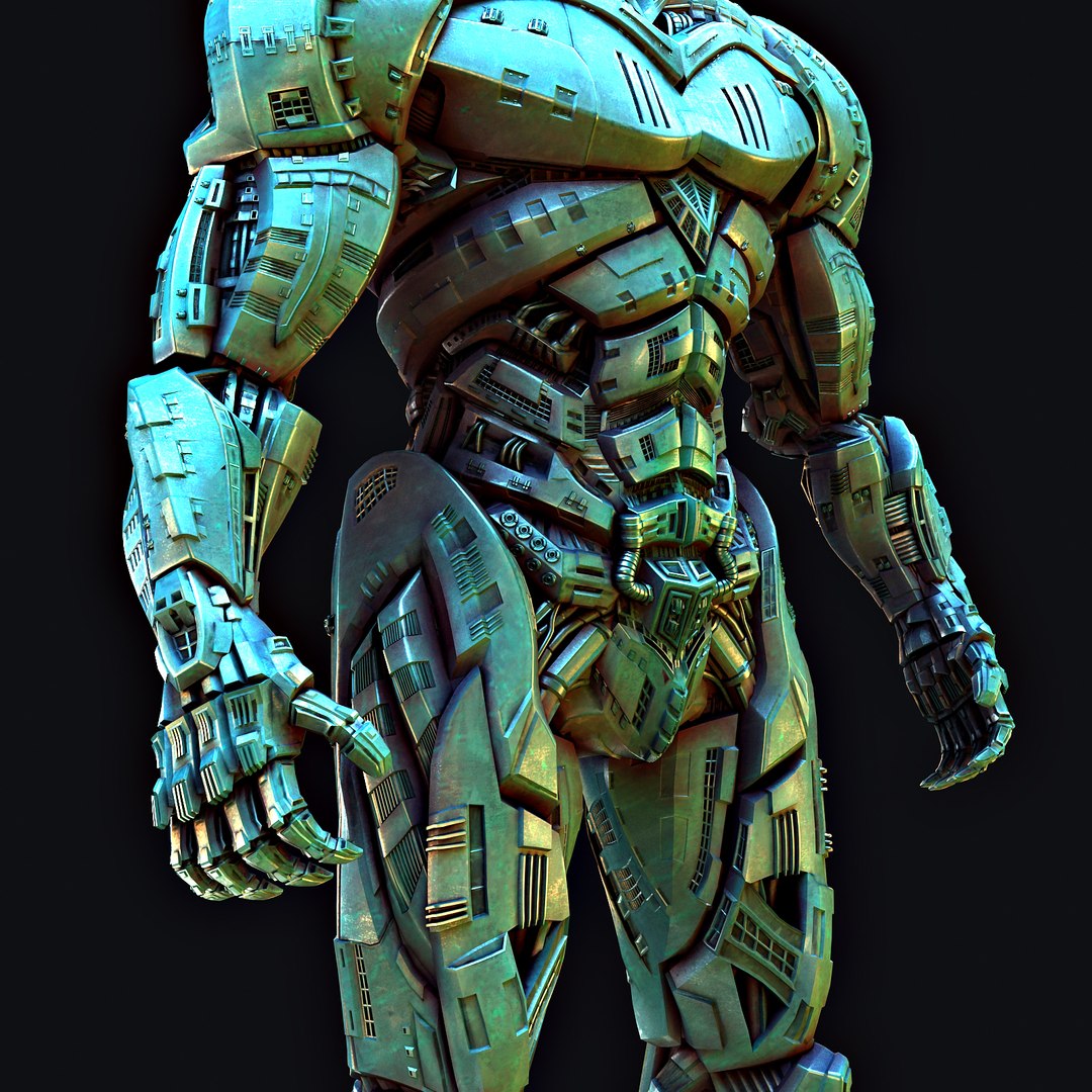3D super hero titan model - TurboSquid 1330829