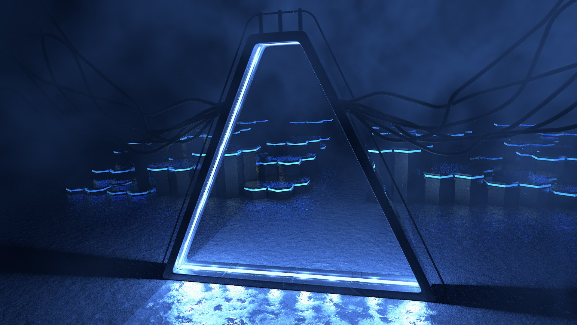 3D Concepts Neon Science Fiction Model - TurboSquid 1544191