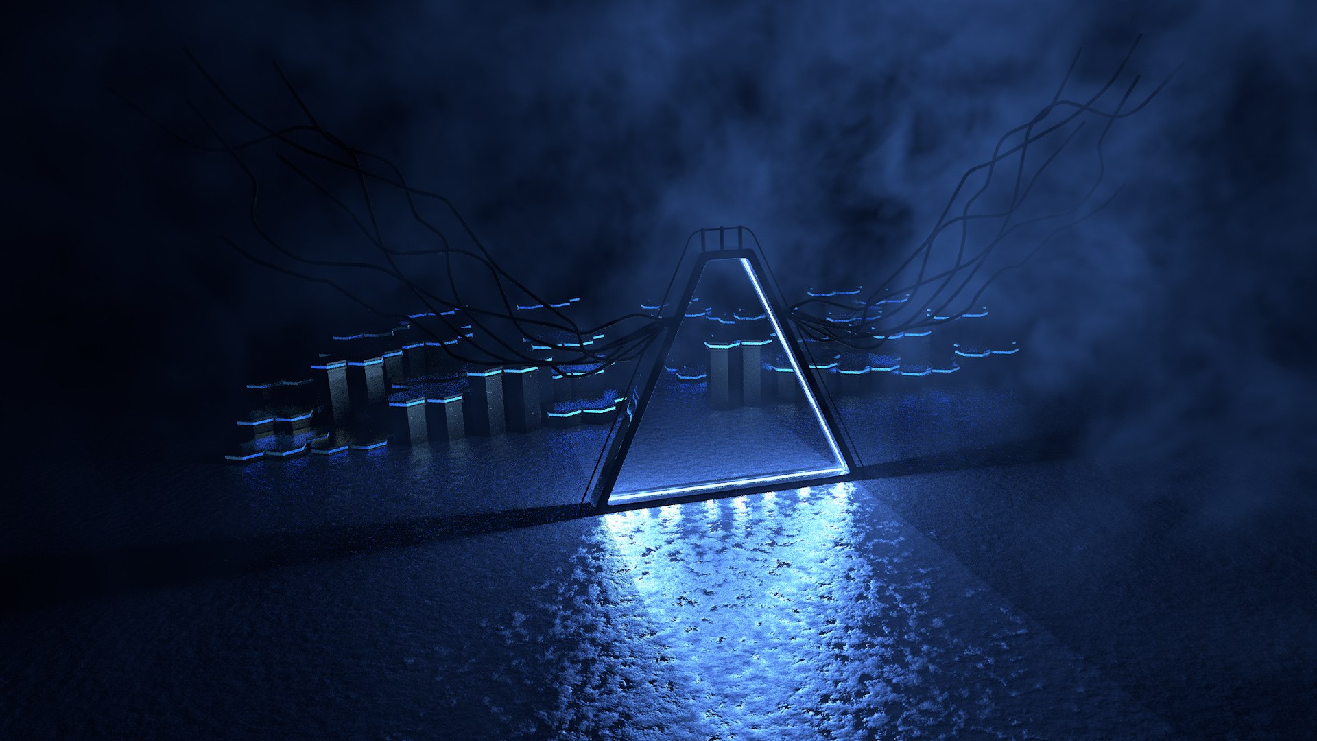 3D Concepts Neon Science Fiction Model - TurboSquid 1544191