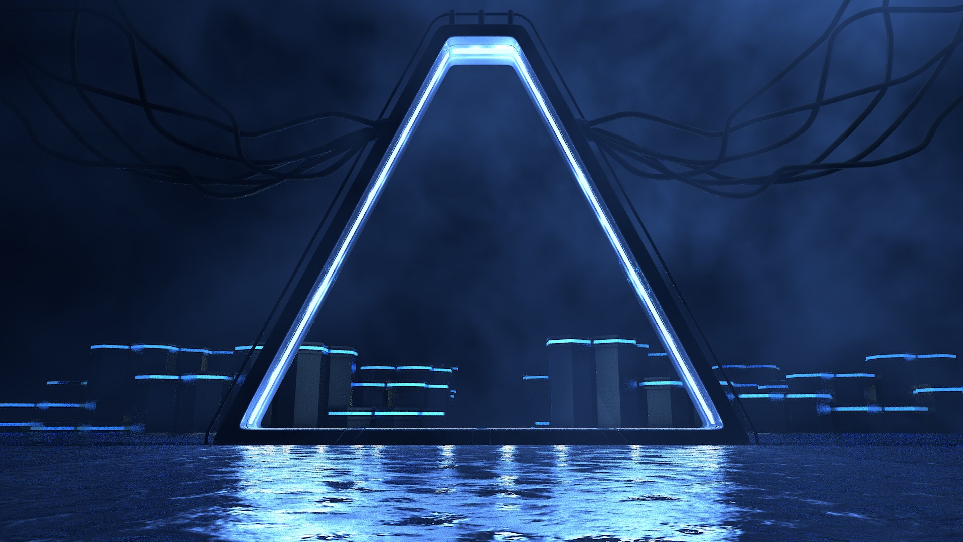 3D Concepts Neon Science Fiction Model - TurboSquid 1544191