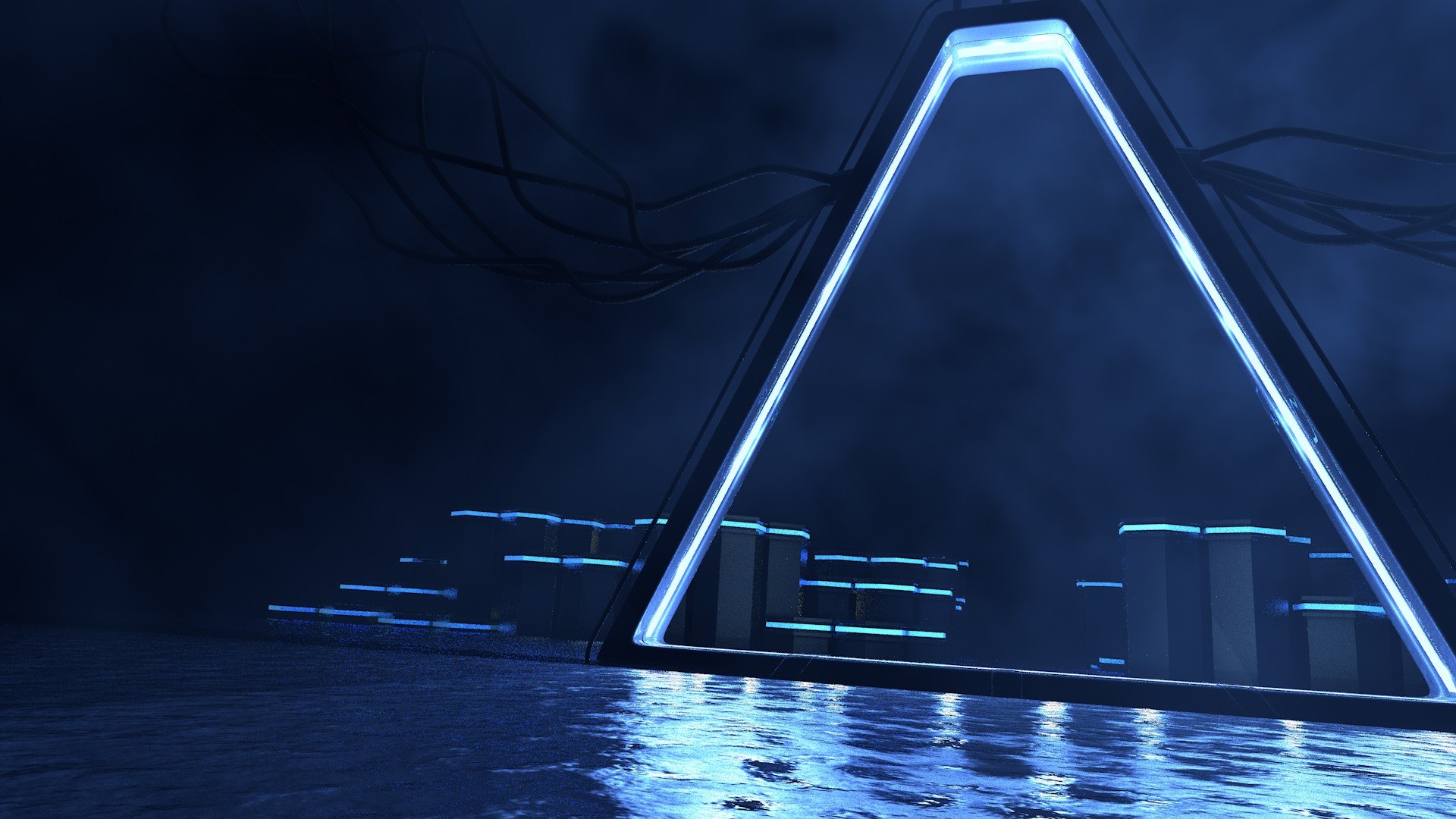 3D Concepts Neon Science Fiction Model - TurboSquid 1544191