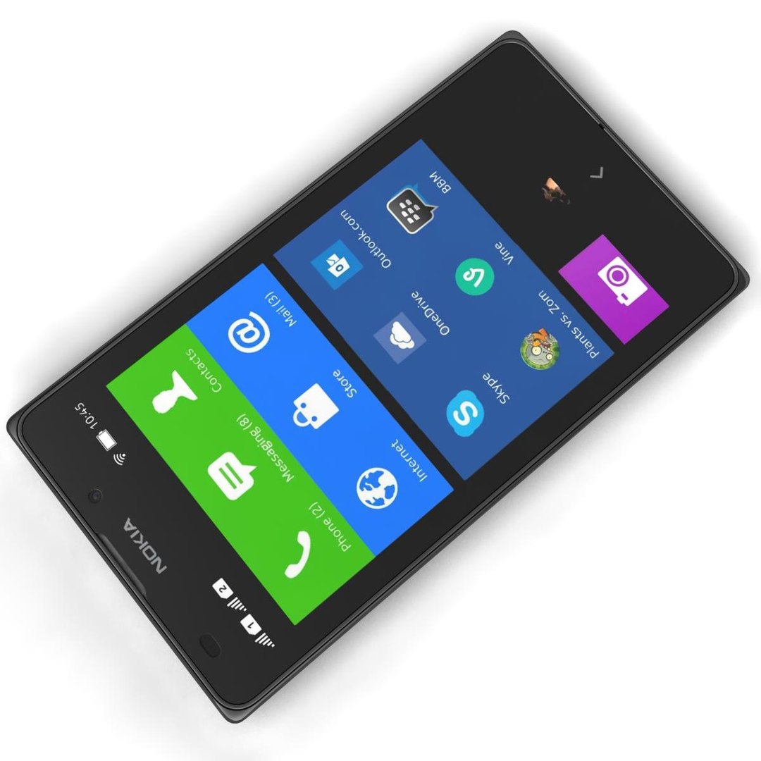 nokia xl black 3d max