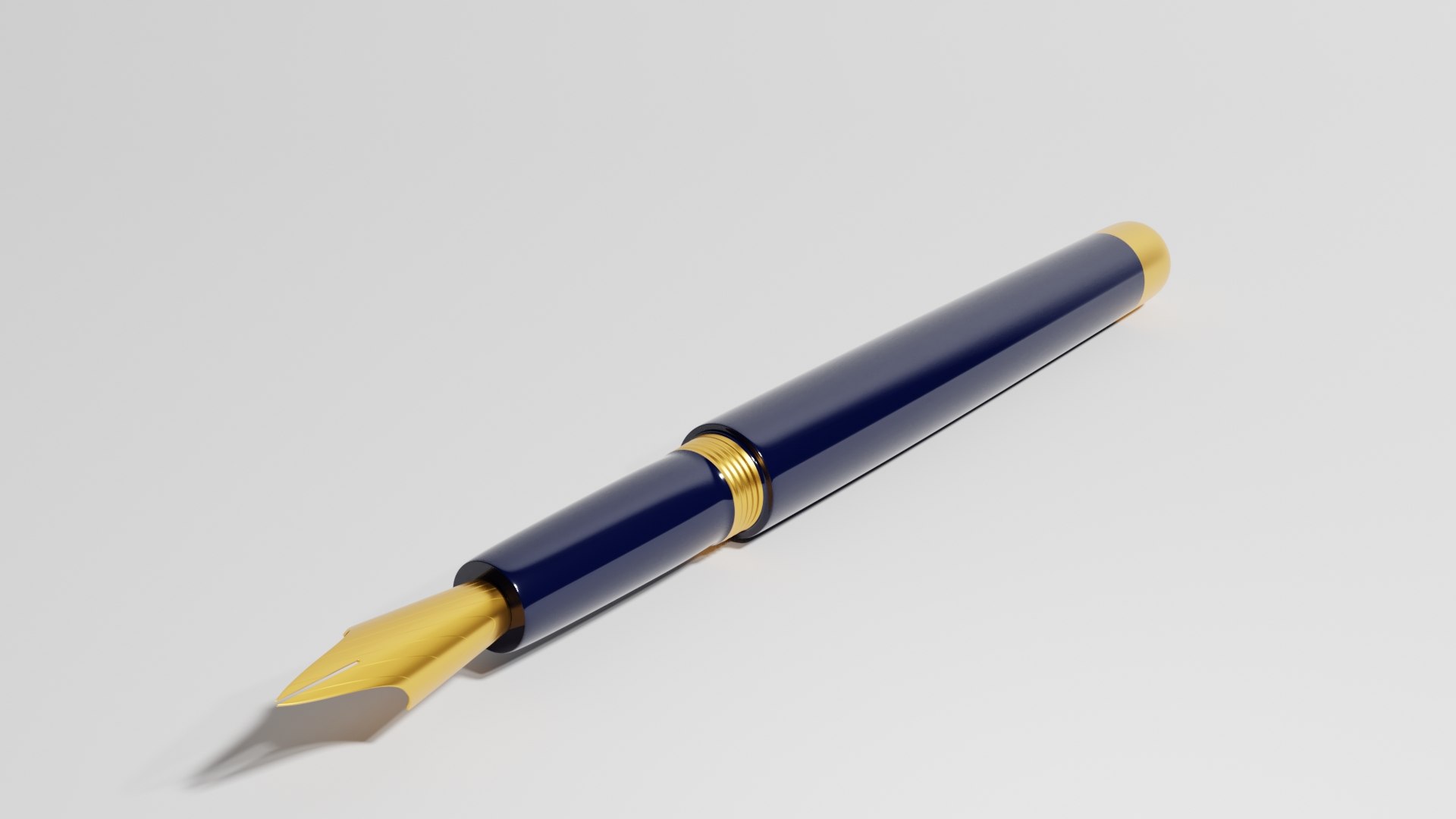 Fancy Pen 3D Model - TurboSquid 1578210