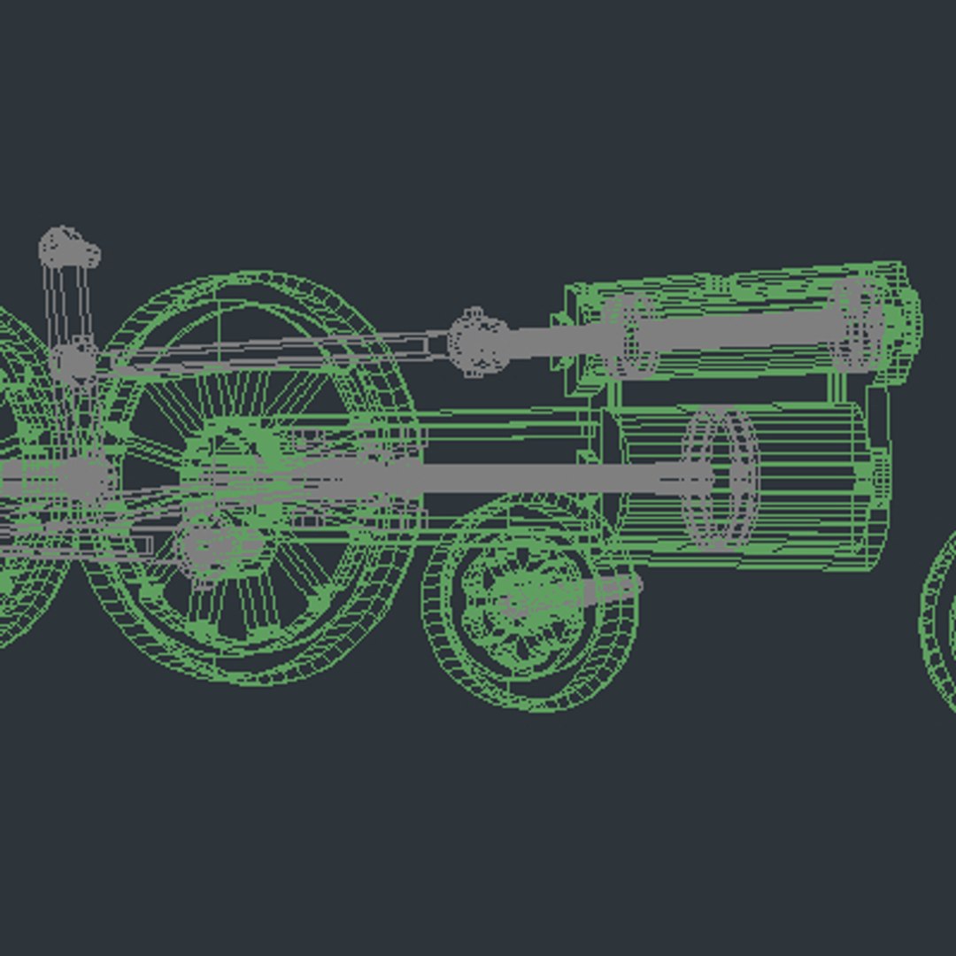 Steam Engine Animation 3d Model