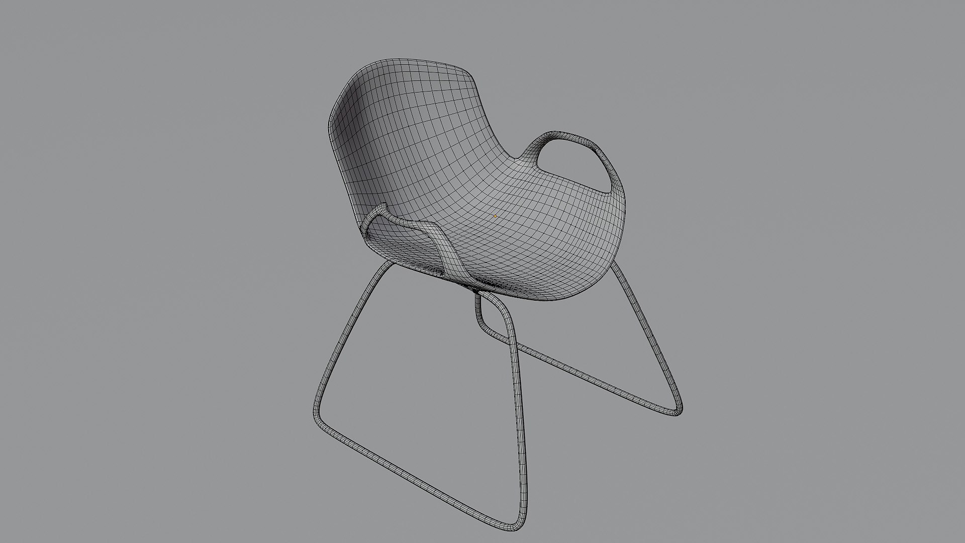 Simple lounge chair 3D - TurboSquid 1946571