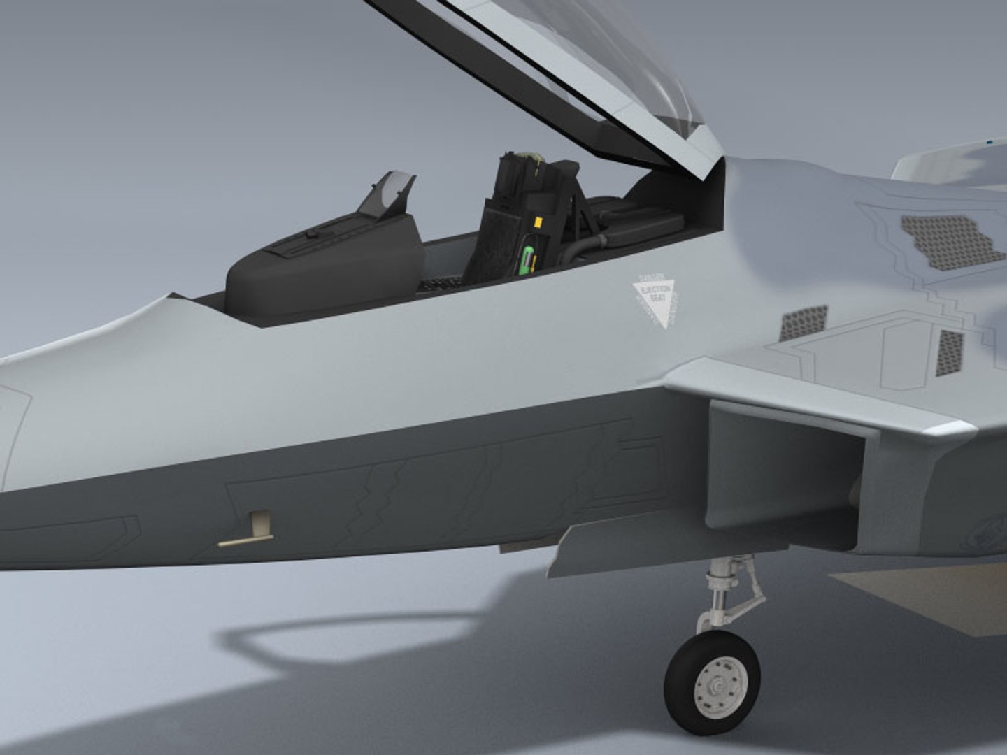 3d F-22a Usaf F-22 Model