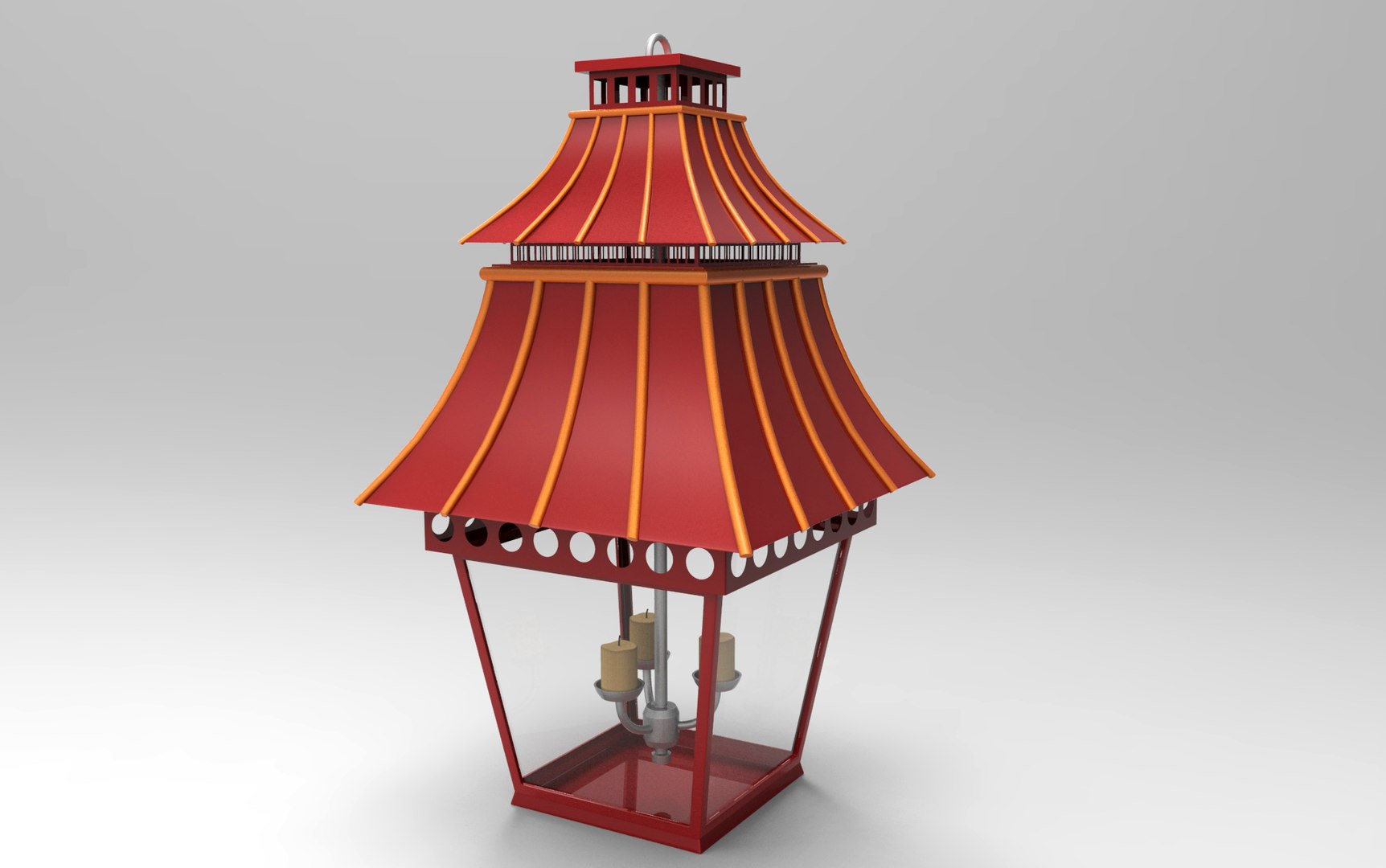 3D Chinese Lantern Model - TurboSquid 1262166
