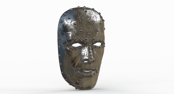 Metal mask v2 3D model - TurboSquid 1239060