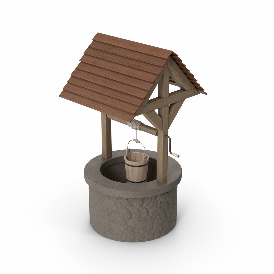 3D Stone Water Well Model - TurboSquid 2198517
