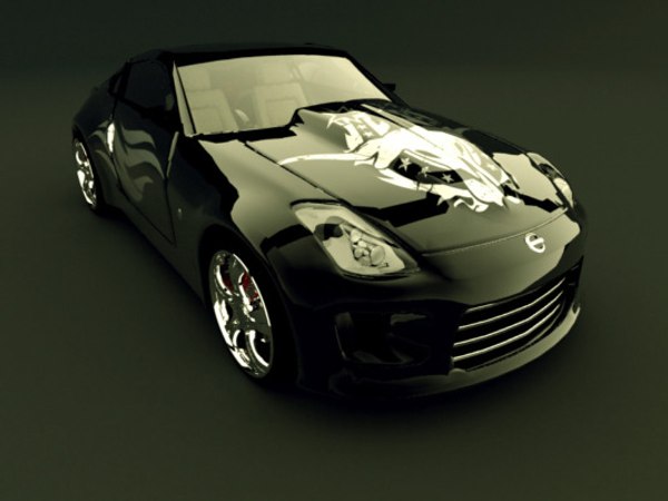 3d 3ds tuned nissan z350